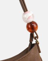 Lou Shoulder Bag - Brown & Pink – yorestorestudio